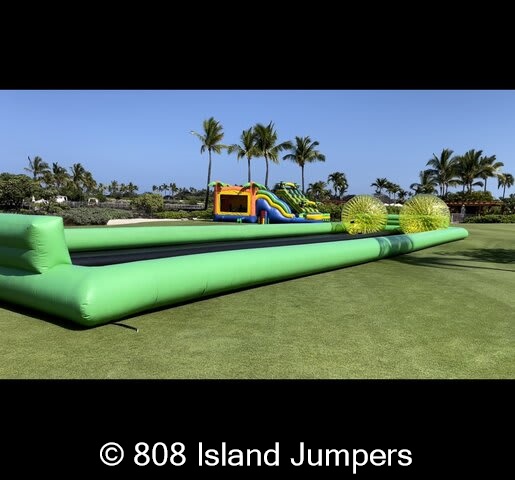 Zorb Ball Race Track with 2 Zorb Balls - Party Rentals Water Slides in ...
